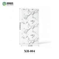 China HD UV Marble Sheet 1220×2440mm Waterproof Faux Marble Wall Panel for Lobby TV Background Wall for sale