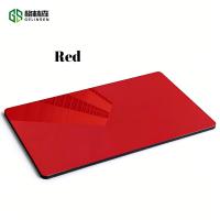 China Waterproof PVC Wall Panel 1220×2440mm Mirror Effect for Office Fast Renovation Projects for sale