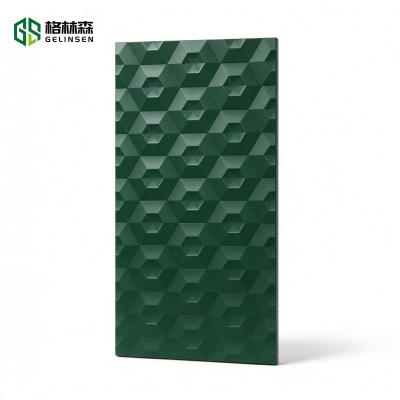 China PU Stone Wall Panel 1200x600mm 3D Faux Stone Cladding for Café Retail Interior Design for sale