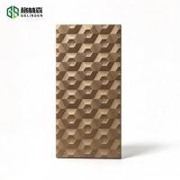 China PU Stone Wall Panel 1200x600mm 3D Faux Stone Cladding for Café Retail Interior Design for sale