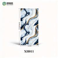 China UV Marble Sheet 3D Marble Effect Accent Wall Panel for Living Room Wall Decoration for sale
