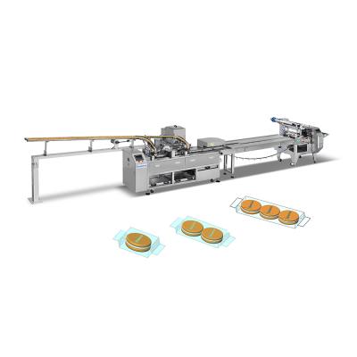China High Efficiency Biscuit Sandwiching Machine Versatile Packing Pillow Machine for sale