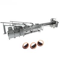 China One Lane Sandwich Biscuit Machine Two Cream Biscuit Packing Machine 220V for sale