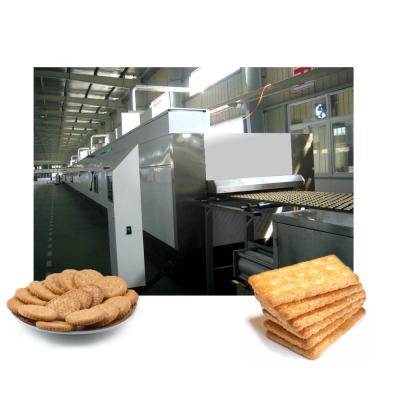 China Full Automatic Biscuit Production Line Customized Biscuit Making Line High Productivity for sale