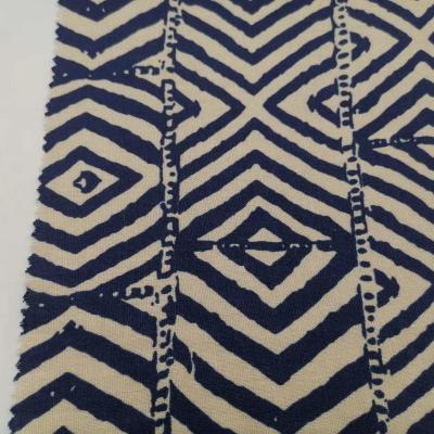 China Printed 21Sx21S Linen 100 Fabric 190Gsm Anti Bacteria Breathable for sale