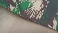 China 185 Gsm Uniform Cloth Fabric 65% Polyester 35% Cotton Camouflage Windproof for sale