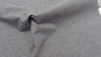 China 100% Polyester Knitted Grey 2 Layers Outdoor Jacket Fabric 167G 150Cm Pu Coated for sale