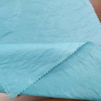 China Bright Silver Silk Wrinkle Chiffon Flash Fabric for Stage Skirt Hanfu Shirt Dress for sale
