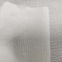 China 90 G 100% Polyester Dyed Chiffon Fabric Dress Shirt Breathable for sale
