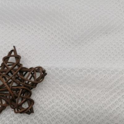 China 75D 100% Polyester Mesh Fabric 64gsm Uv Proof Width 150cm Breathbale for sale