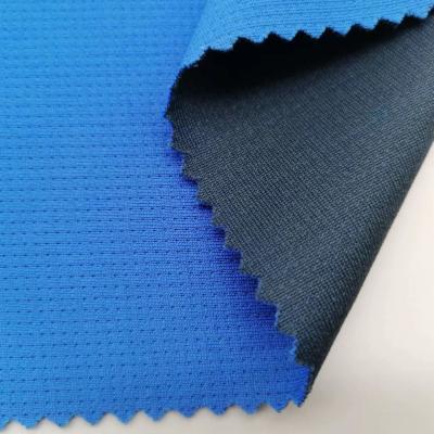 China Dry Fit Sportswear Material Fabric 140GSM 150D 40D 92% Polyester 8% Spandex for sale
