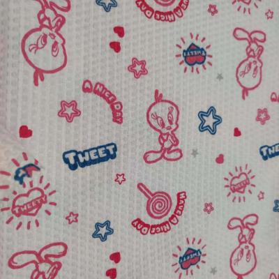 China 65% Polyester 35% Cotton 105G Bubble Tc Fabric Cute Cartoon Print for sale