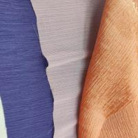 China 100% Polyester Breathable Chiffon Fabric Sparkling Crinkle 30DX68D for sale