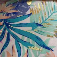 China Soft Scuba 200gsm Sports Clothing Fabric 75D 40D 160cm Foiled for sale