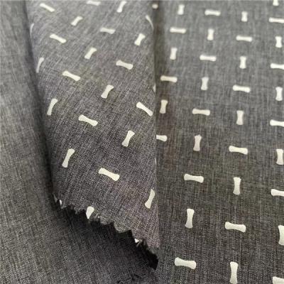 China 100% Polyester Foiled Cationic Winter Jacket Fabric Plain 75D*150D 120gsm 150cm Waterproof Breathable for sale