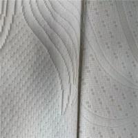 China 55 Polyester 45 Spun Poly Patterned Seersucker Fabric 300DX12S 280Gsm 230CM Breathable Water Resistant Fabric for sale