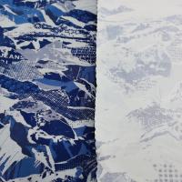 China Breathable Printed Microfiber Fabric 120gsm 150cm 92% Nylon 8% Spandex for sale