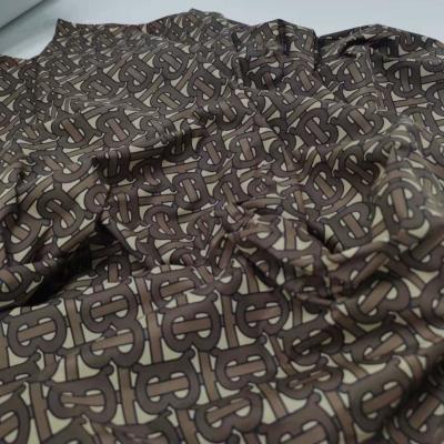 China 100% Nylon Printed Microfiber Fabric 400T 20Dx20D Waterproof PU Coating for sale
