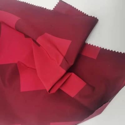 China 100% Polyester Winter Jacket Fabric In 2 Layers Weaving 50Dx50D Down Proof for sale