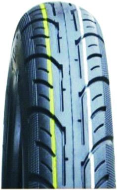 China Natural Rubber OEM Motorcycle Scooter Tire 3.00-10 J816 6PR Tubeless Moped Tire for sale