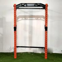 China Body Building Power Training Foldable Squat Rackpull-up Rack with G.W 75kg Equipment for sale