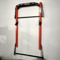 China Customized Steel Strength Equipment Home Indoor Folding Power Racks Wall Squat Rack for sale