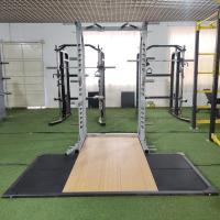 China Commercial Gymnasium Fitness Equipment Hard Pull Training Floor Squat Rack Machine SD003-A for sale