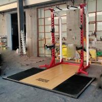 China Commercial Gymnasium Fitness Equipment Hard Pull Training Floor Squat Rack Machine SD003-A for sale