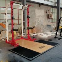 China Commercial Gymnasium Fitness Equipment Hard Pull Training Floor Squat Rack Machine SD003-A for sale