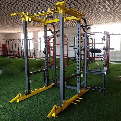 China Park Appliance Gym Fitness Commercial Multifunctional Heavy Duty Squat Power Half Rack for sale