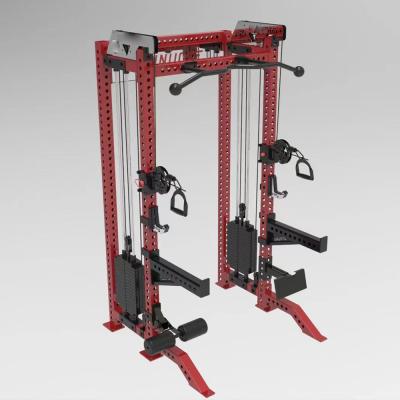 China 1250*1250*2300mm Multifunctional Smith Machine Fitness Power Rack for Body Building for sale