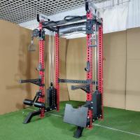 China 1250*1250*2300mm Multifunctional Smith Machine Fitness Power Rack for Body Building for sale