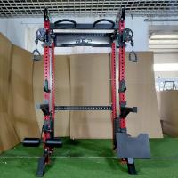 China G.W 415kg N.W 380kg Multi Function Gym Machine Squat Rack with DAP Fitness Equipment for sale
