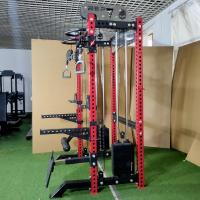 China G.W 415kg N.W 380kg Multi Function Gym Machine Squat Rack with DAP Fitness Equipment for sale