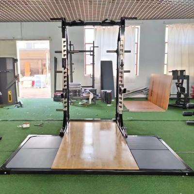 China Gymnasium Free Weight Machine Squat Power Rack Fitness Equipment SD-022 for Gymnasium for sale