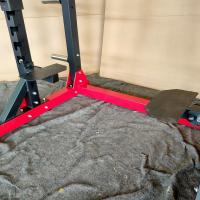 China Folded Unfolded Commercial Gym Fitness Equipment Power Rack for Home Gym Training for sale