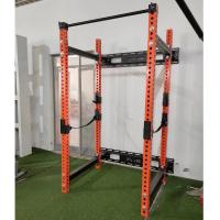 China Folding Commercial Squat Racks with 220kg Net Weight and Customized Logo Availabled for sale