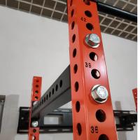 China Folding Commercial Squat Racks with 220kg Net Weight and Customized Logo Availabled for sale