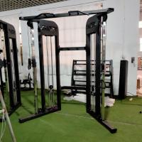 China Custom Made Colour Indoor Multi Function Aerobic Exercise Smith Machine Squat Power Rack for sale