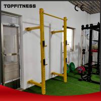 China Wall Mount Folding Squat Power Rack Custom Made Colour for Leg Strengthening for sale