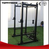China Gym Fitness Equipment Adjustable Power Cage Multi-Function Squat Power Rack Gym Machine for sale