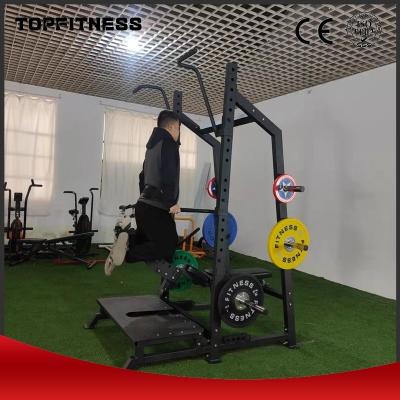 China Home Fitness Custom Made Steel Multifunctional Smith Machine Squat Rack Pull-up Rack for sale