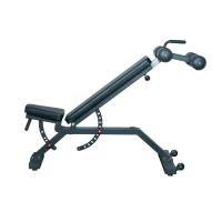 China 2023 Style Gym Fitness Multi-Functional ABS Bench with High Grade PU Leather Chair Pad for sale