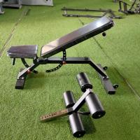 China 2023 Style Gym Fitness Multi-Functional ABS Bench with High Grade PU Leather Chair Pad for sale