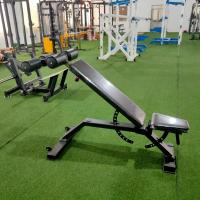 China 2023 Style Gym Fitness Multi-Functional ABS Bench with High Grade PU Leather Chair Pad for sale