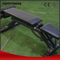 China Customized Logo Availabled Adjustable Folding Flat Exercise Workout Bench for Fitness for sale