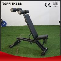 China Customized Logo Availabled Adjustable Folding Flat Exercise Workout Bench for Fitness for sale