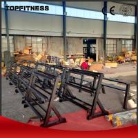 China Customized Logo Steel Two / Three Layers Dumbbell Rack For Strength Training for sale