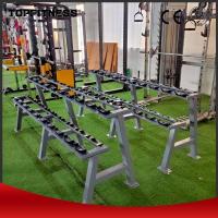 China Manual Gym Bench Dumb Bell Rack Barbell Rack Plate Rack For Home Gym for sale