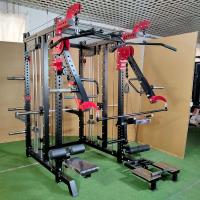 China All in One Commercial Multifunctional Gymnasium Equipment Squat Rack Smith Machine for sale